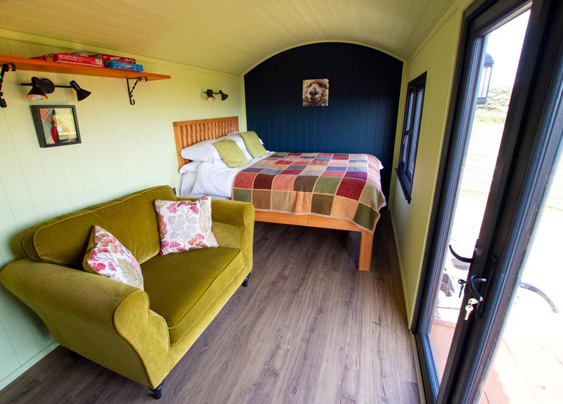 Shepherds Huts | Glamping | Self Catering - Kidwelly Farm Cottages