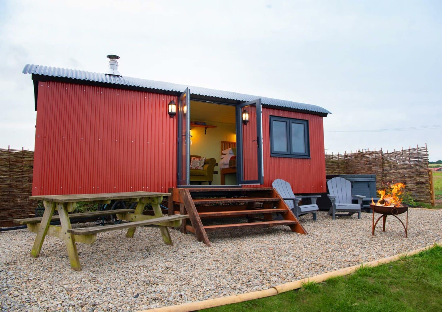 Shepherds Huts | Glamping | Self Catering - Kidwelly Farm Cottages